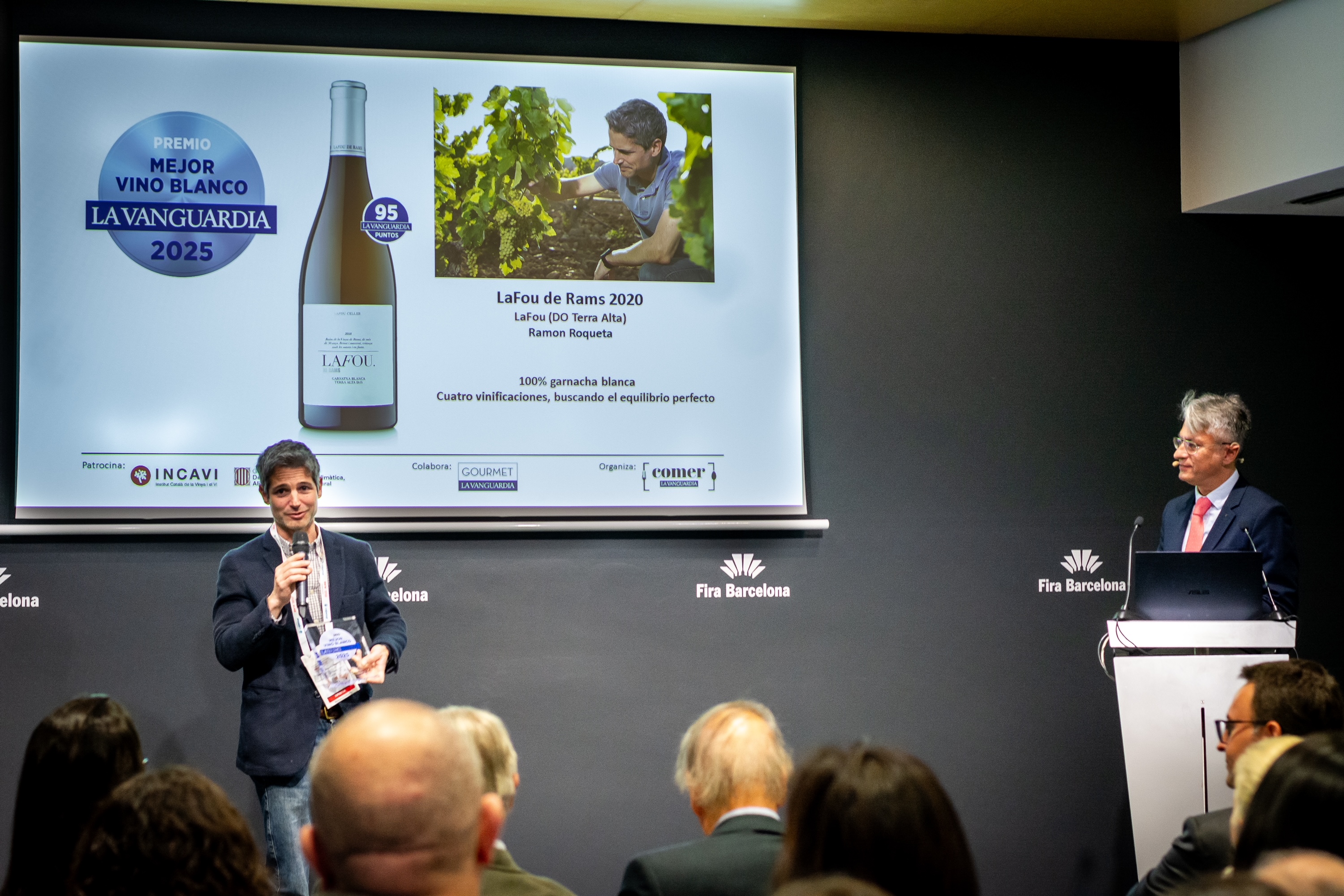 LaFou de Rams, Best White Wine according to La Vanguardia’s 2025 Wine ...